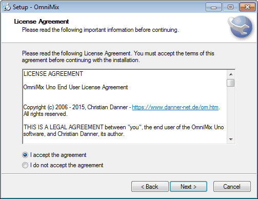 OmniMix • Tutorial • Installation