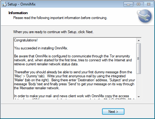 OmniMix • Tutorial • Installation